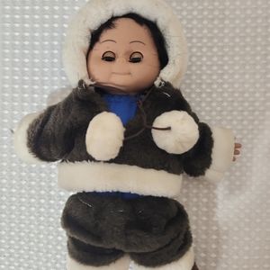 Kipmik | Toys | 42 Kipmik Anchorage Alaska Eskimo Girl Doll Brown White ...